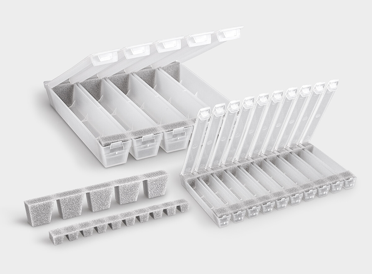 New! Foam inserts for SplitPack and FivePack - rose plastic